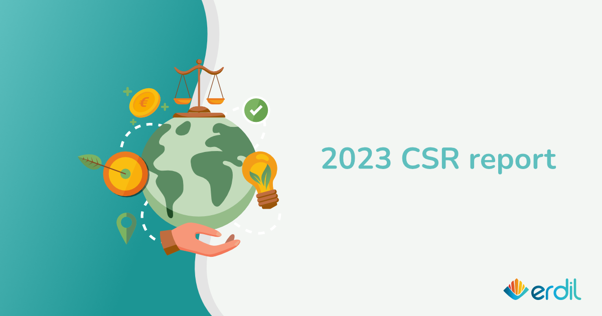 Corporate responsibility: actions and indicators for 2023 - ERDIL