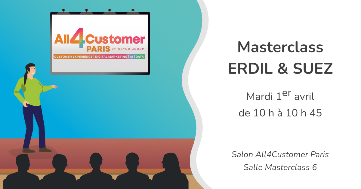 ERDIL will be present at the 2025 All4Customer Paris salon - Events